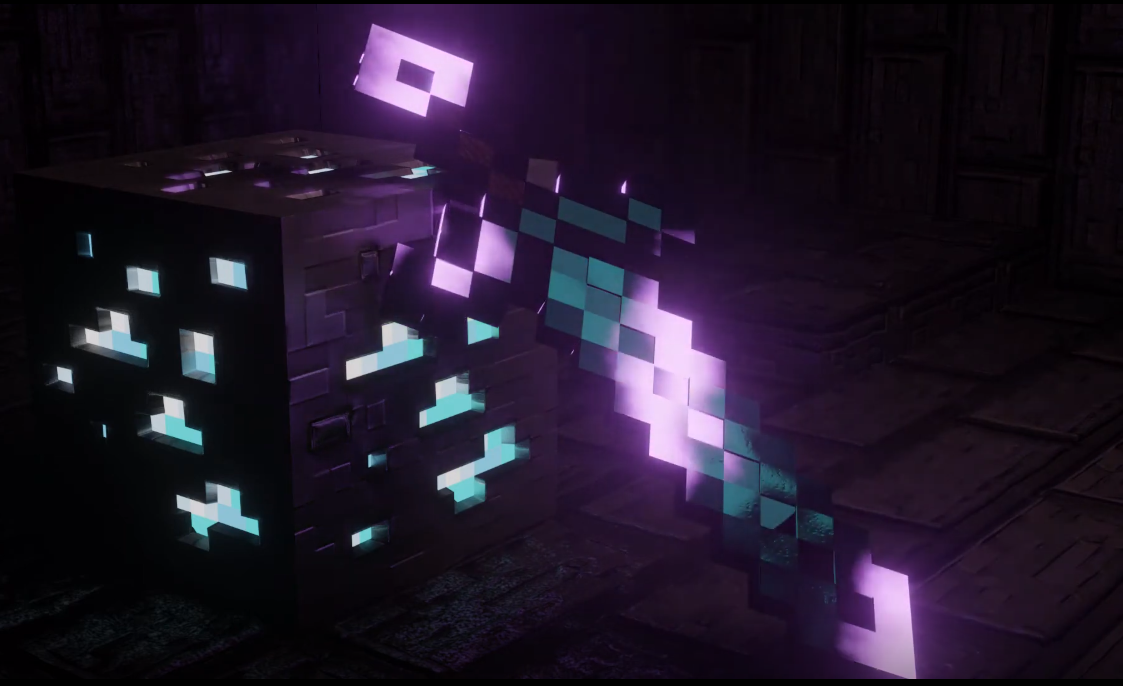 Minecraft Enchanted Sword by Jboy-studio on DeviantArt