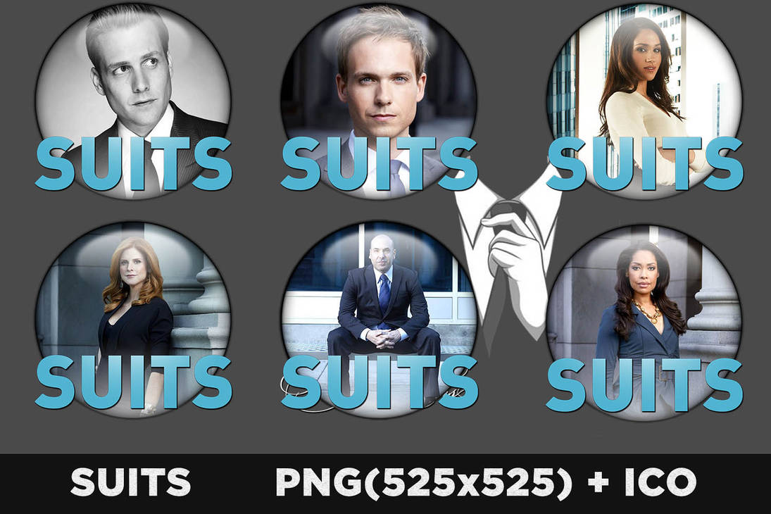 Suits TV ICONS by skorpiaa on DeviantArt