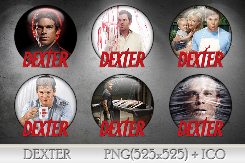 Dexter TV ICONS by skorpiaa on DeviantArt