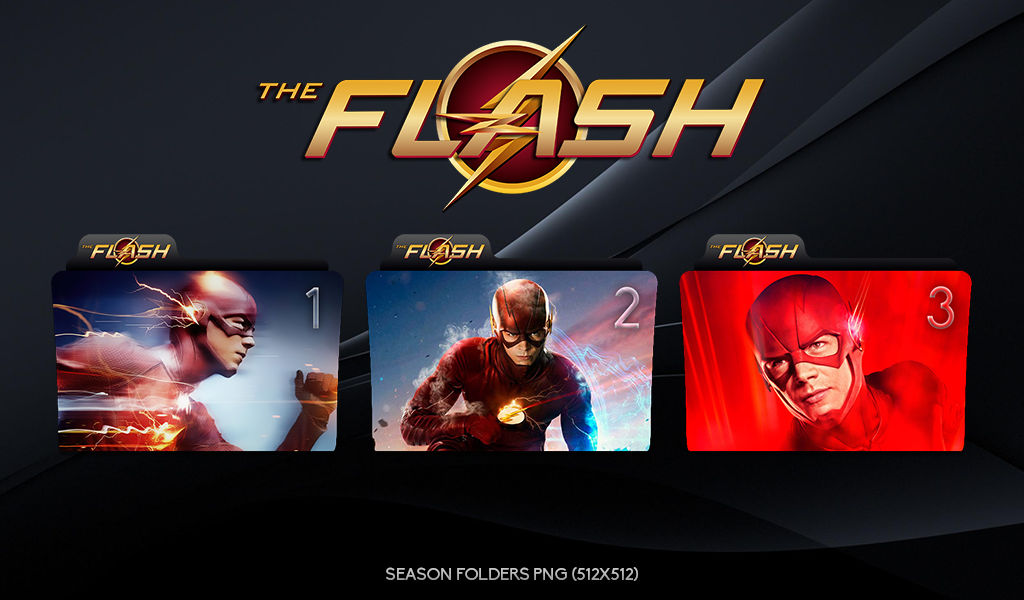 The Flash SEASON FOLDERS by skorpiaa on DeviantArt