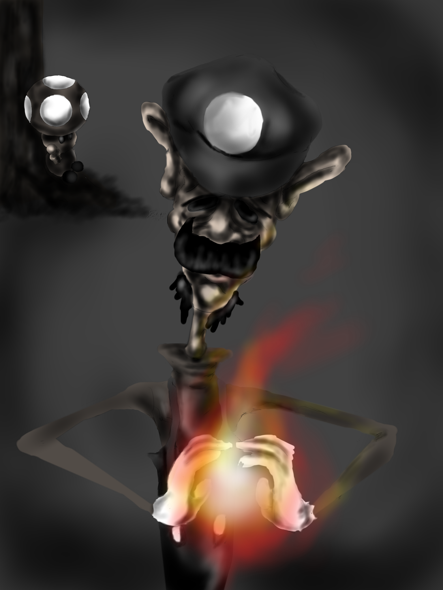 Dark Mario by RomeoMafia on DeviantArt