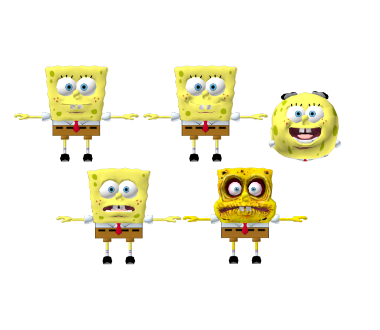 SpongeBob from BFBB by Sajin706113 on DeviantArt