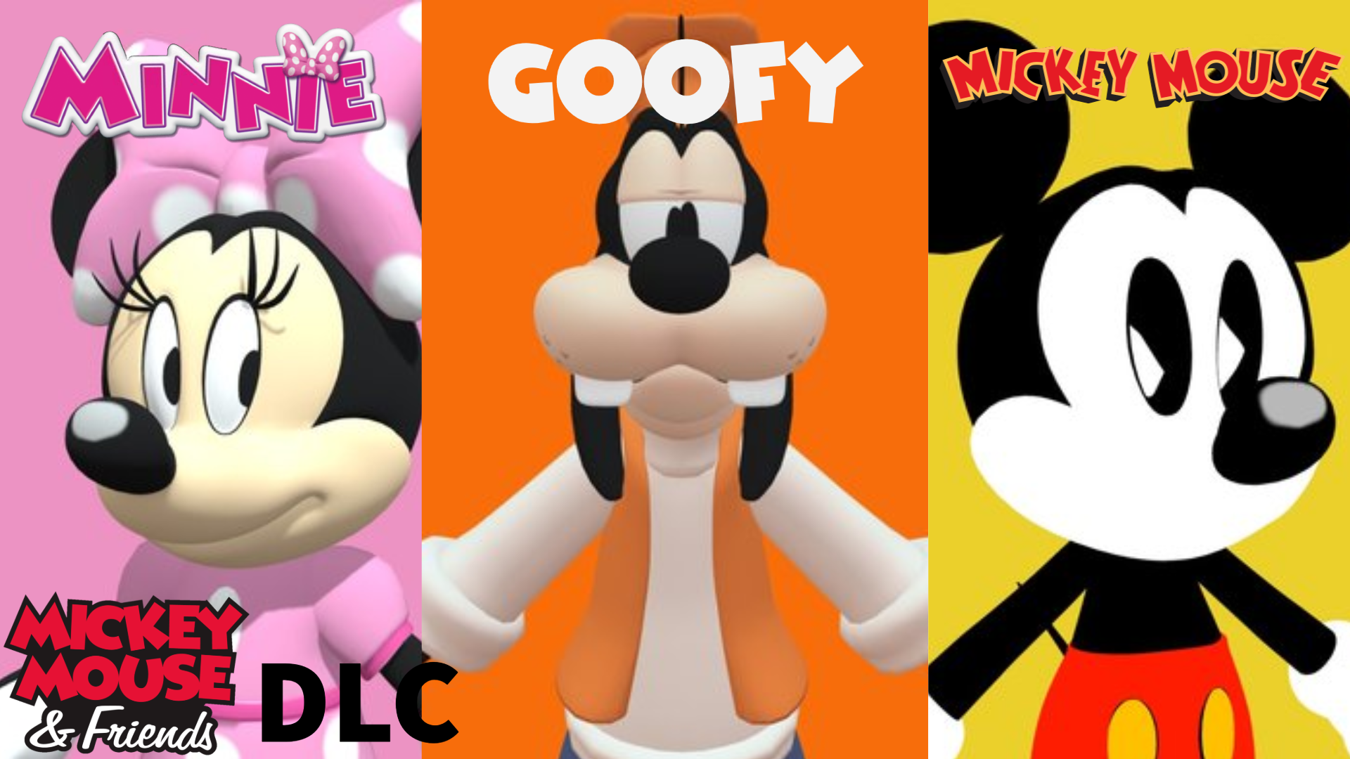 Mickey And Friends DLC Minnie Mickey Goofy Pack by Sajin706113 on ...
