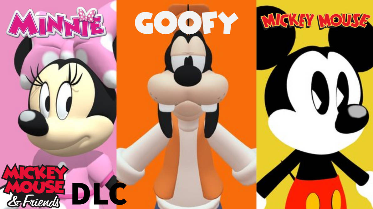 Mickey And Friends DLC Minnie Mickey Goofy Pack by Sajin706113 on ...