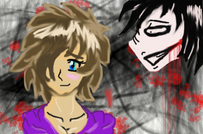 Jeff and me by DemonicAngelNaixX on DeviantArt