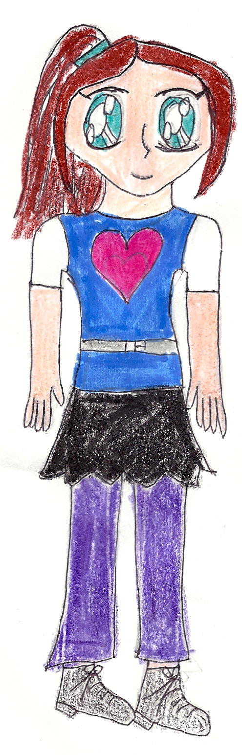 Drawing of a friend by VixenPhoenixAltman on DeviantArt