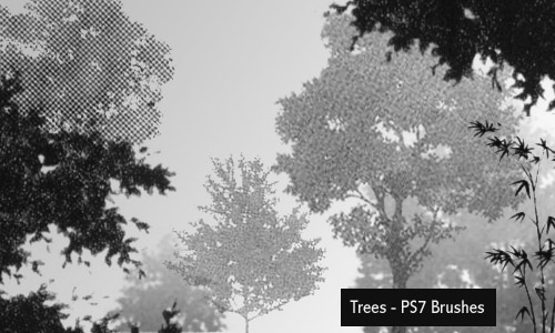 trees by screentones on DeviantArt