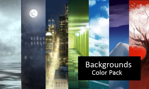 Backgrounds - Color Image Pack by screentones on DeviantArt