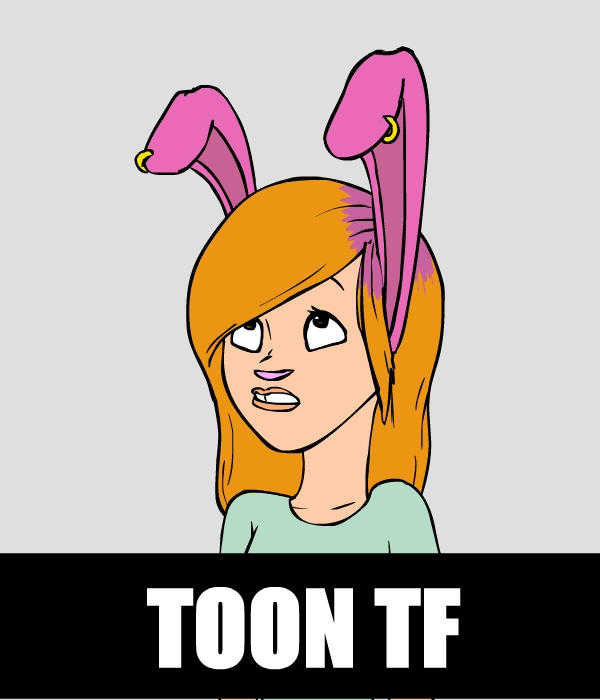 Girl Transforms Into Cartoon Bunny by Juuhachi-Obaa on DeviantArt