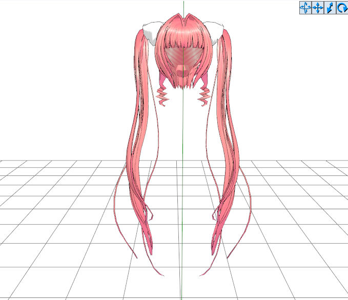 MMD-Demon Twintail Hair + DL by false-prophetess on DeviantArt