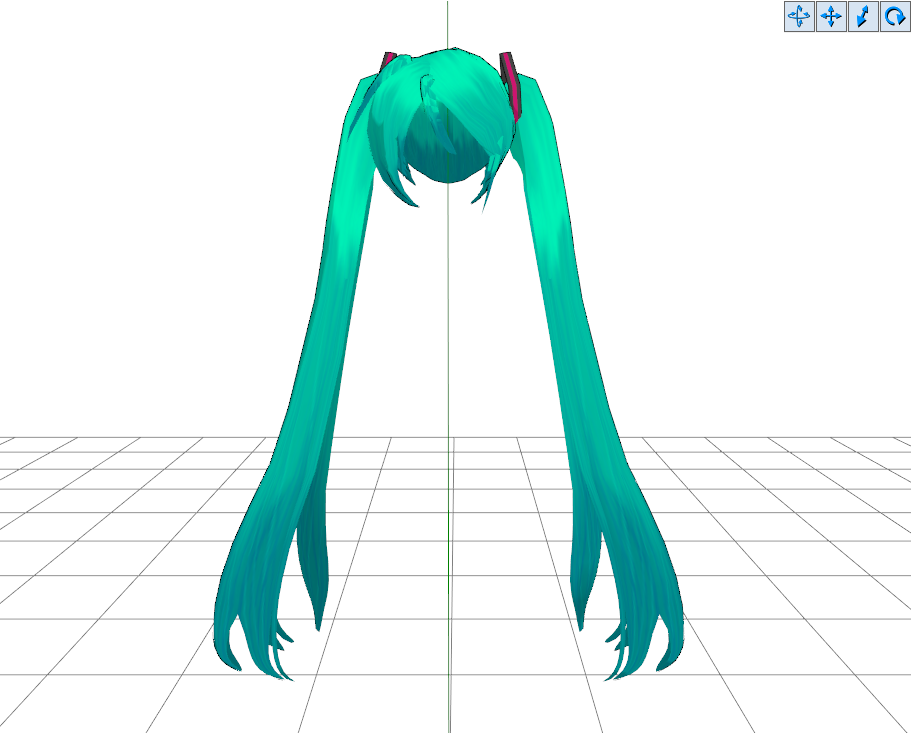MMD Miku Hair DL by false-prophetess on DeviantArt