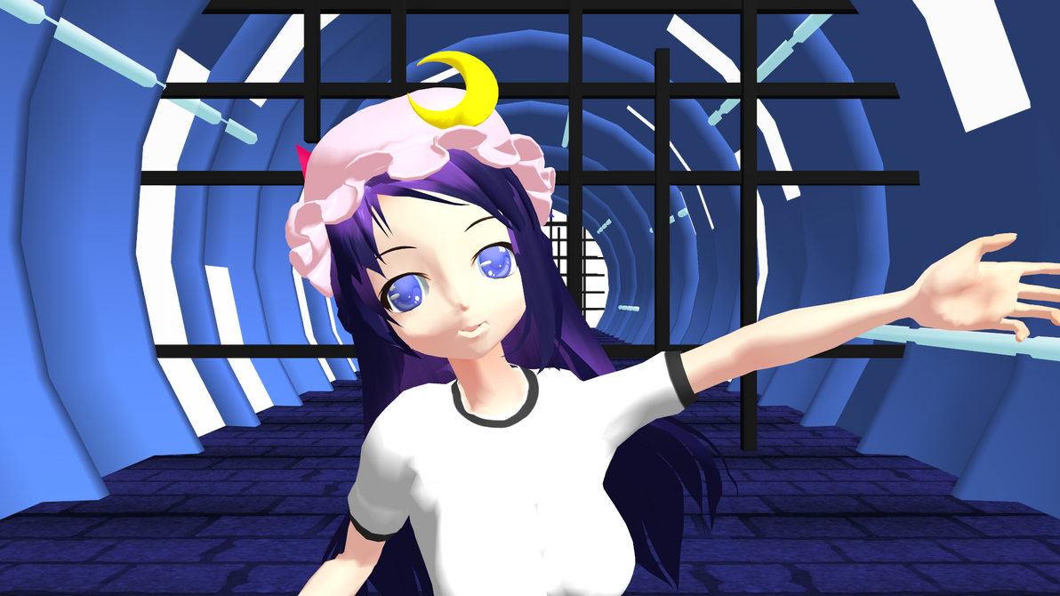 [MMD] Patchouli Hat DL by false-prophetess on DeviantArt