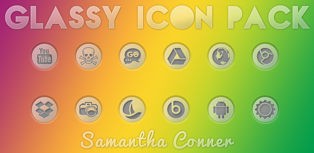 Glassy Icons/Theme by sammyycakess on DeviantArt