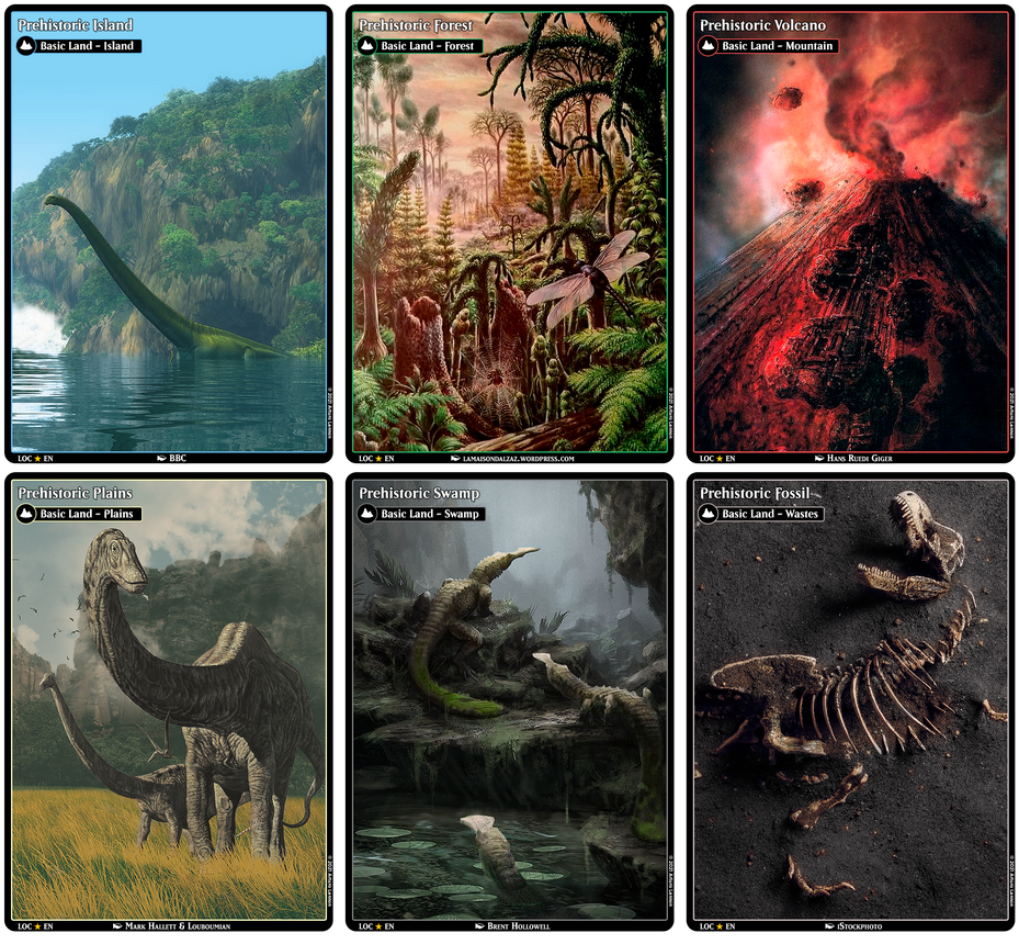 Prehistoric Lands Set by E-O-K on DeviantArt