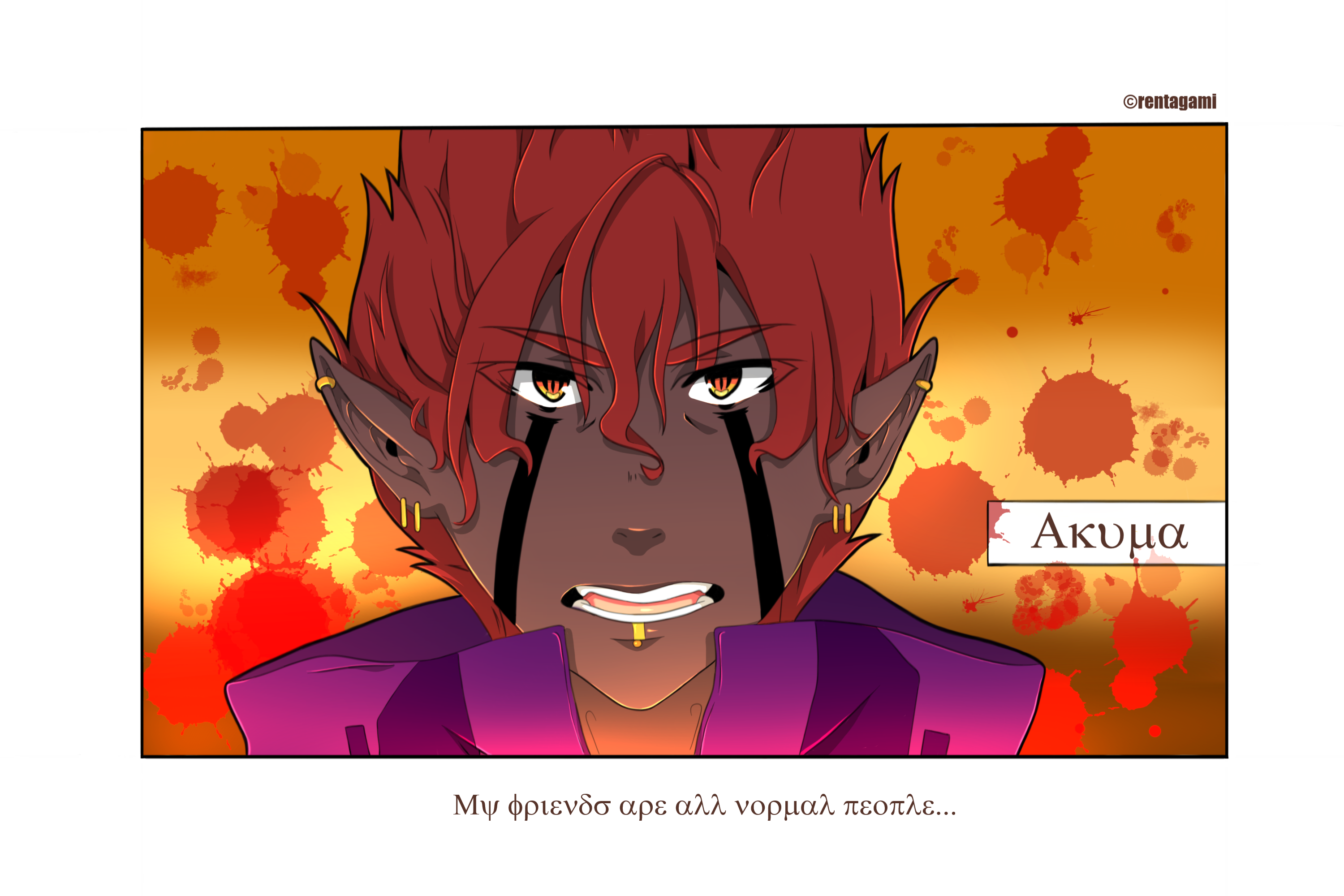 Akuma oc by rentagami on DeviantArt