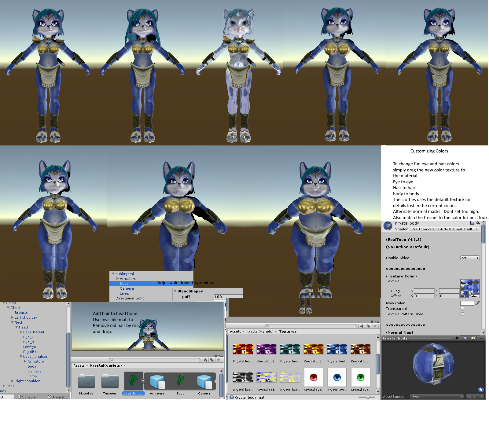 Krystal Pack v1.5 by AzulieZeiro on DeviantArt