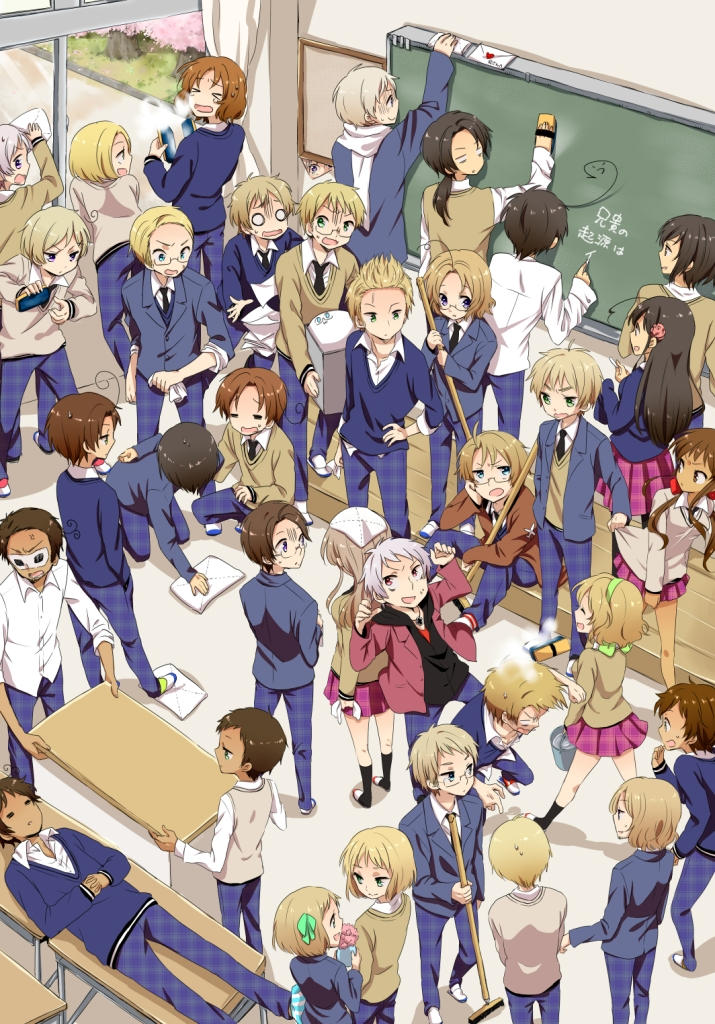 Gakuen Hetalia x Male!Reader | Chapter 3 by SavageTrash on DeviantArt