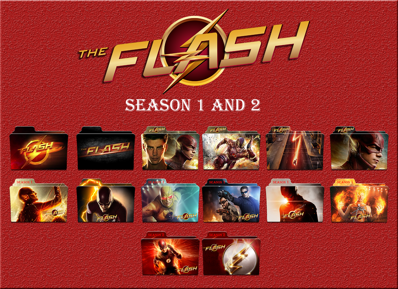 The Flash Season 1 And 2 Icons by Aliciax16 on DeviantArt