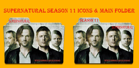 Supernatural Main Folder + Season 11 Icons by Aliciax16 on DeviantArt