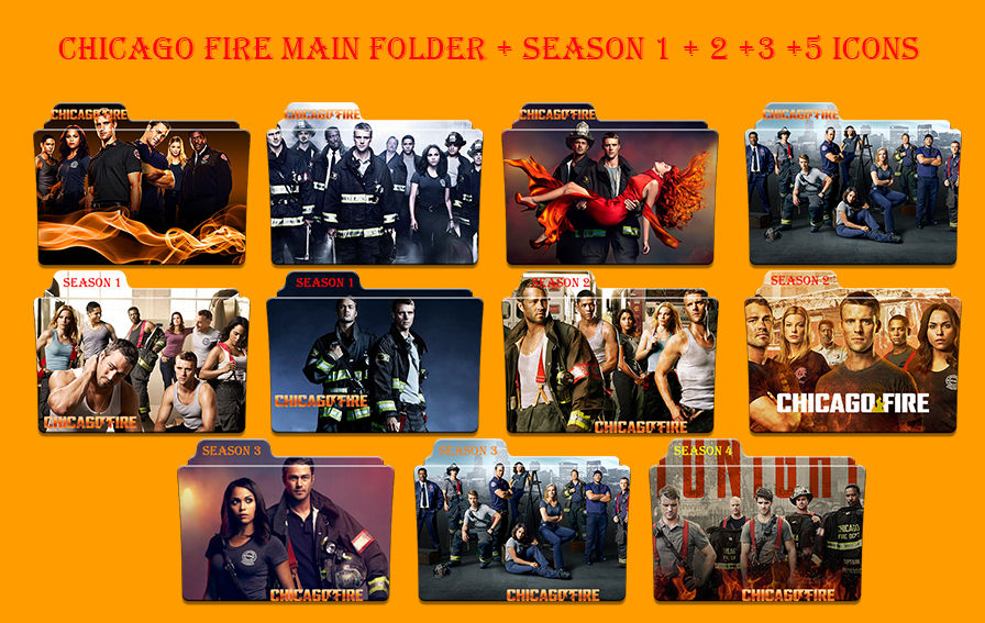 Chicago Fire Main Folder + Season 1 To 4 icons by Aliciax16 on DeviantArt