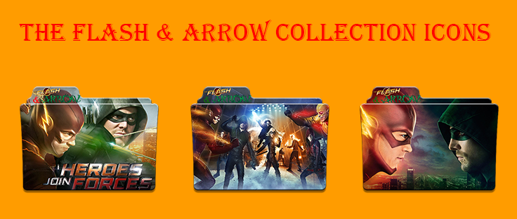 Arrow and The Flash Collection icons by Aliciax16 on DeviantArt
