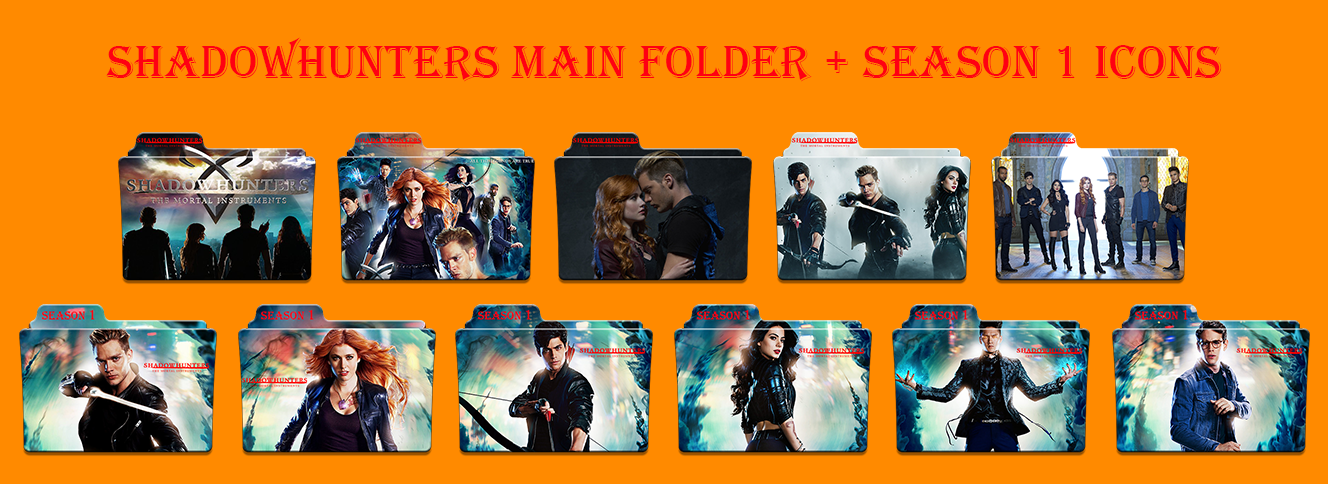 Shadowhunters Main Folder + Season 1 Icons by Aliciax16 on DeviantArt