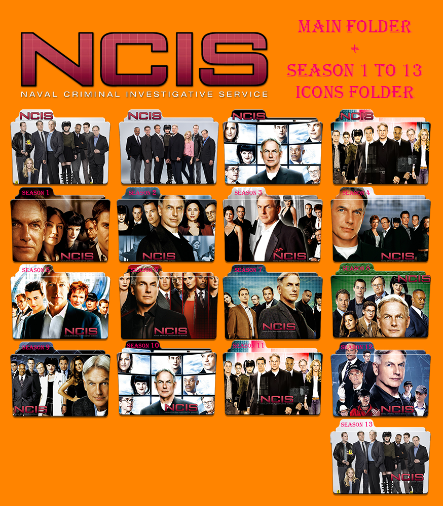 NCIS Main Folder + Season 1 To 13 Icons by Aliciax16 on DeviantArt