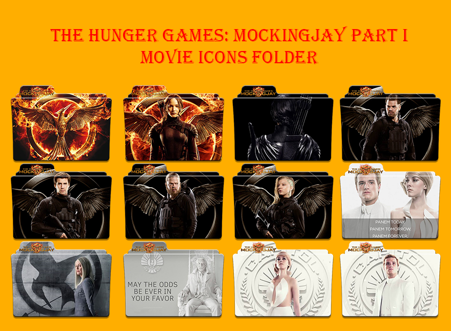 The Hunger Games Mockingjay Part I Movie Icons by Aliciax16 on DeviantArt
