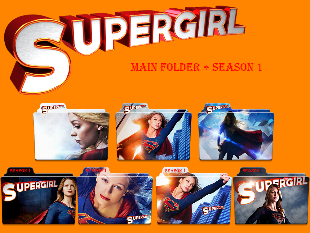 Supergirl Main Folder + Season 1 Icons by Aliciax16 on DeviantArt