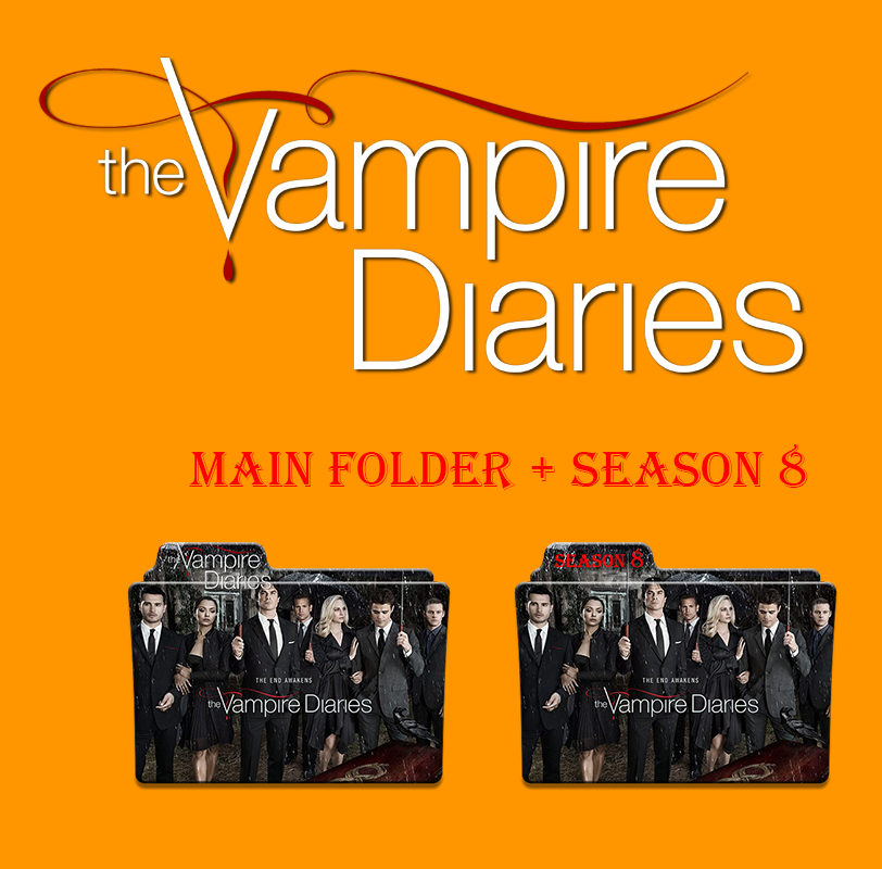The Vampire Diaries Main Folder + Season 8 Icons by Aliciax16 on DeviantArt