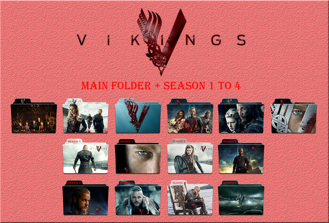 Vikings Main Folder + Season 1 to 4 Icons by Aliciax16 on DeviantArt