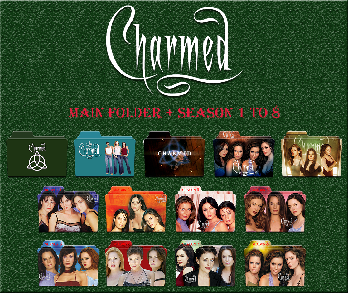 Charmed Original Main Folder + Season 1 To 8 Icons by Aliciax16 on ...