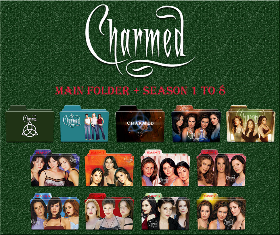 Charmed Original Main Folder + Season 1 To 8 Icons by Aliciax16 on ...