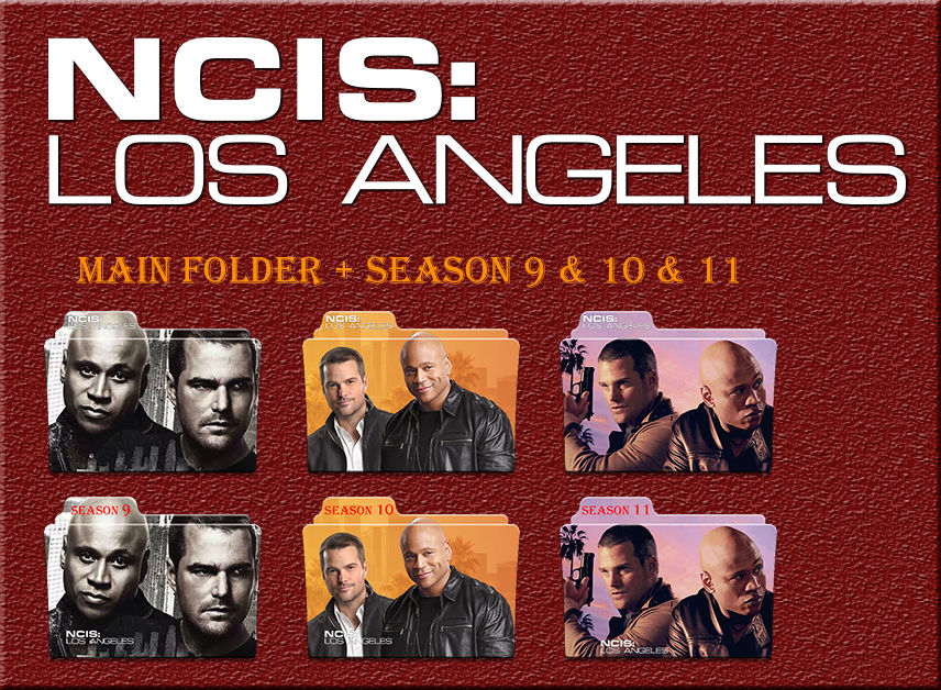 Ncis Los Angeles MainFolder + Season 9 To 11 Icons by Aliciax16 on ...