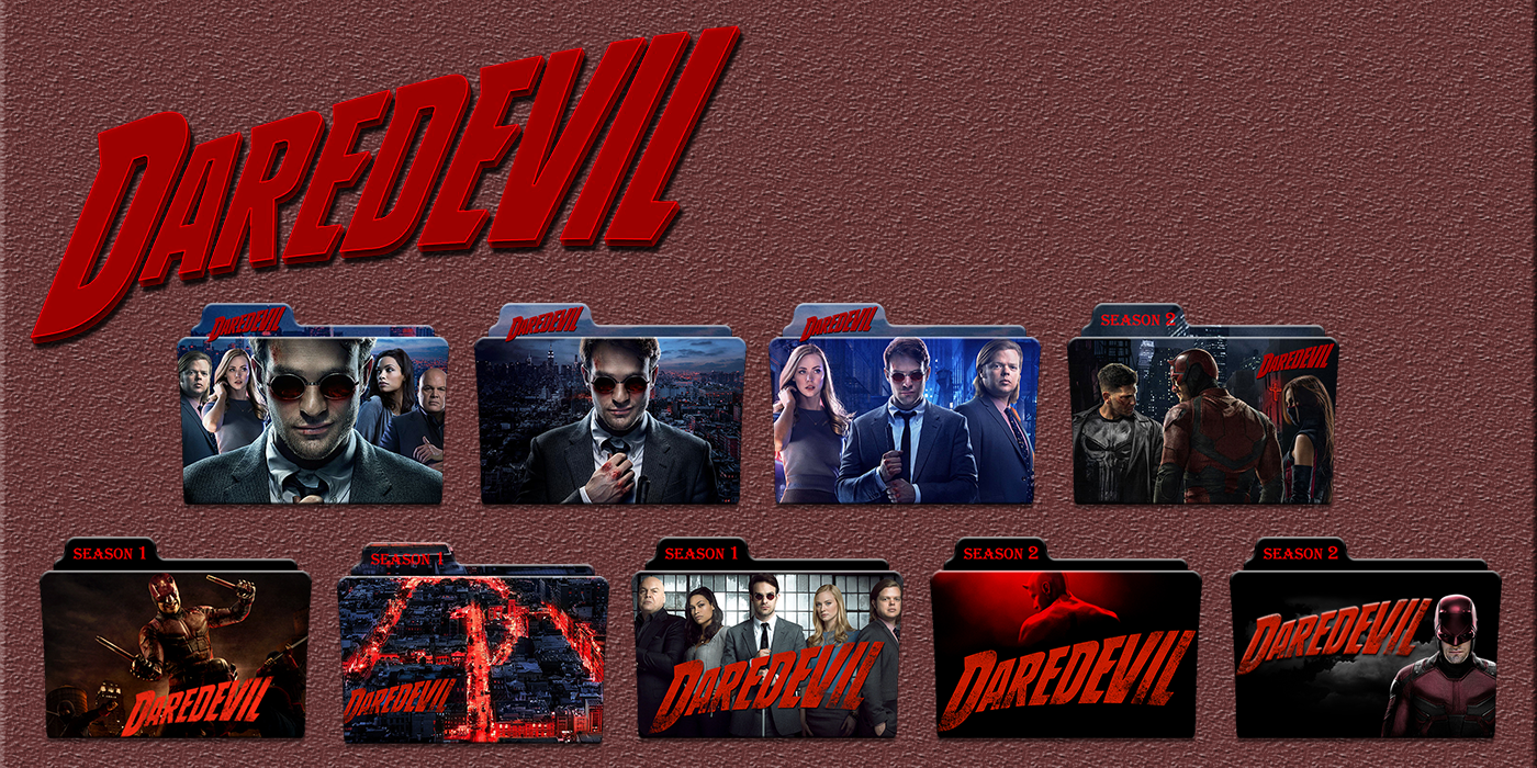 Daredevil Main Folder + Season 1 and 2 Icons by Aliciax16 on DeviantArt
