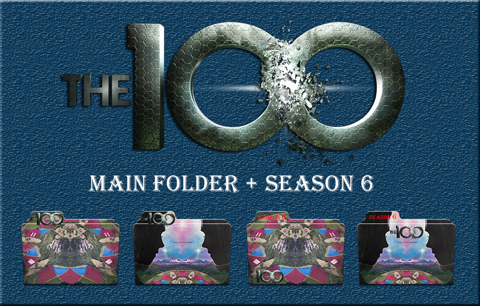 The 100 Main Folder + Season 6 Icons by Aliciax16 on DeviantArt