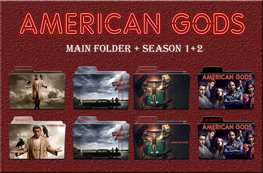 American Gods Main Folder + Season 1 And 2 Icons by Aliciax16 on DeviantArt