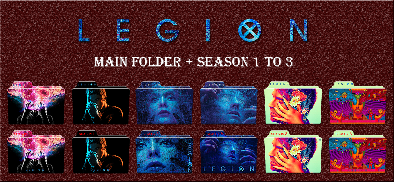 Legion Main Folder + Season 1 To 3 Icons by Aliciax16 on DeviantArt