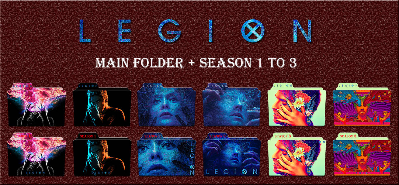 Legion Main Folder + Season 1 To 3 Icons by Aliciax16 on DeviantArt