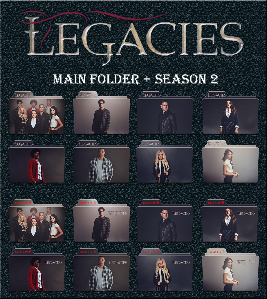 Legacies Main Folder + Season 2 Icons by Aliciax16 on DeviantArt
