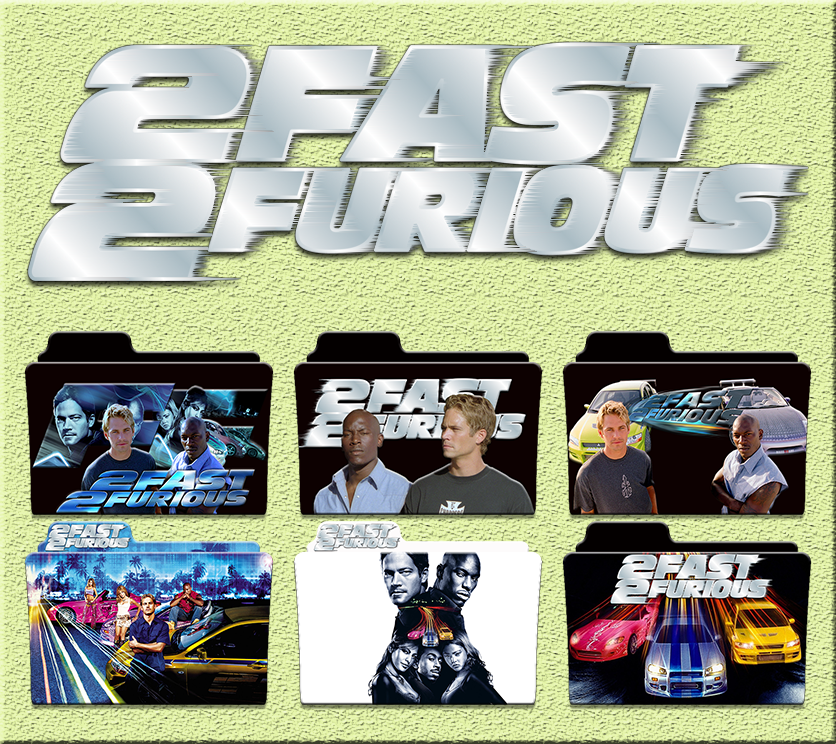2 Fast 2 Furious Movie Icons by Aliciax16 on DeviantArt