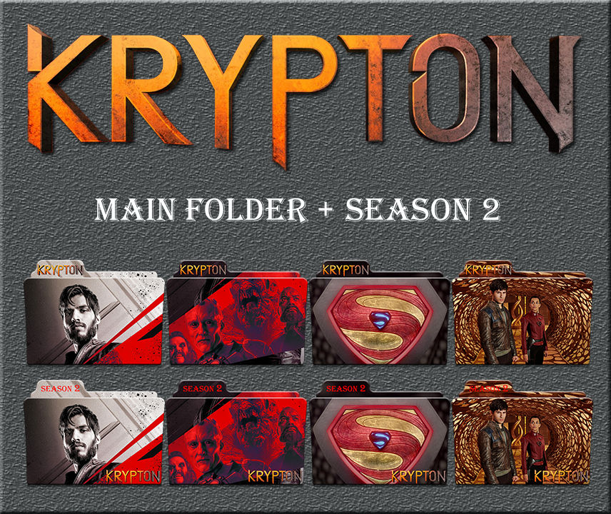 Krypton Main Folder + Season 2 Icons by Aliciax16 on DeviantArt