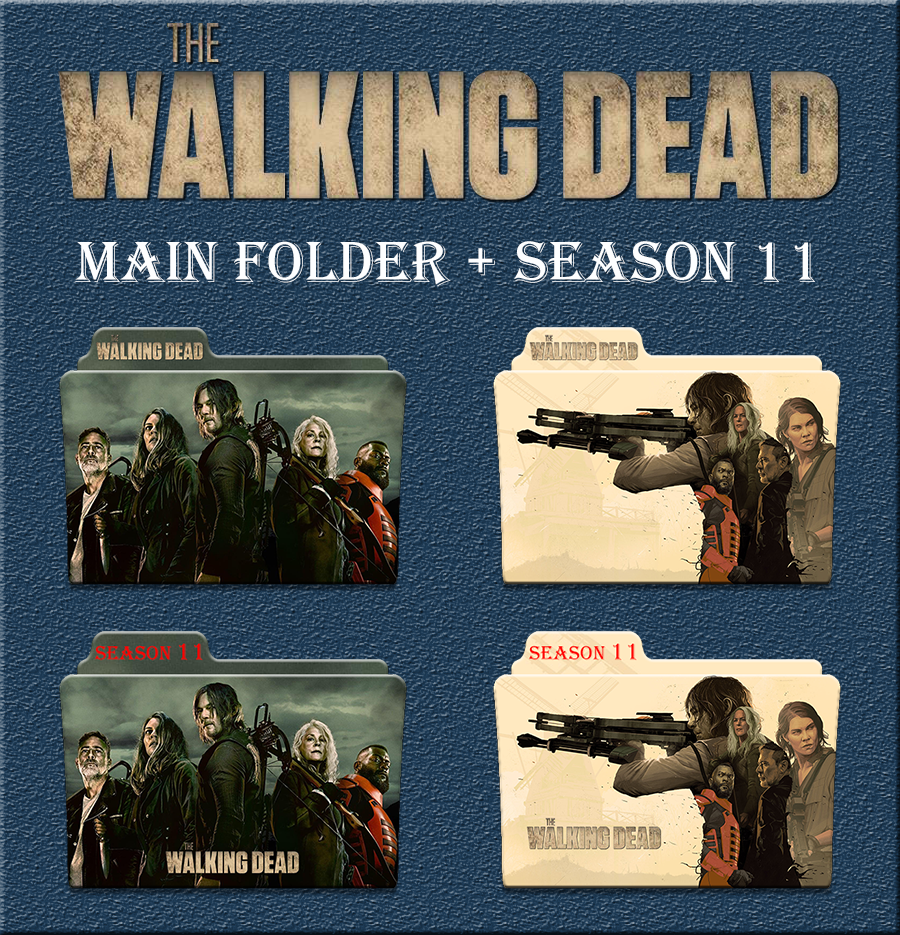 The Walking Dead Main Folder Season + 11 Icons by Aliciax16 on DeviantArt