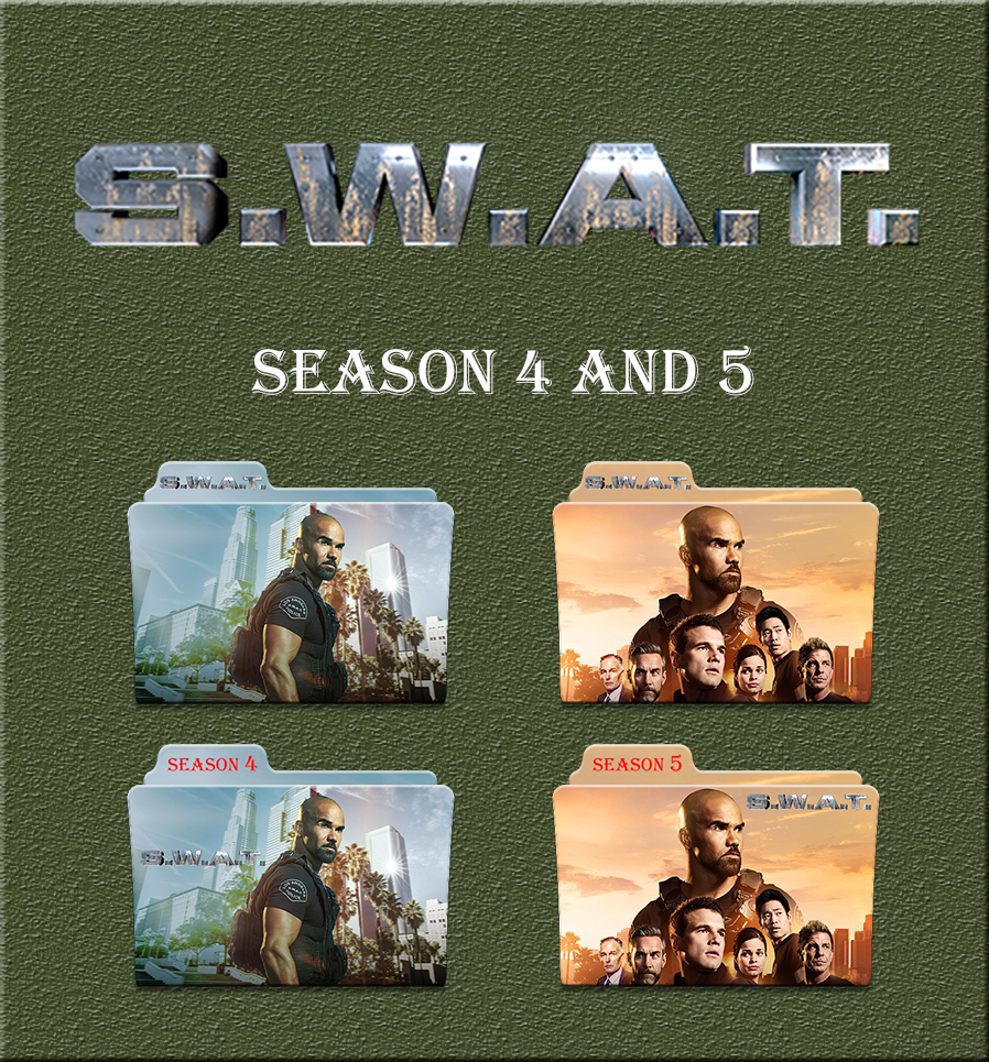 S.W.A.T Season 4 and 5 Icons by Aliciax16 on DeviantArt