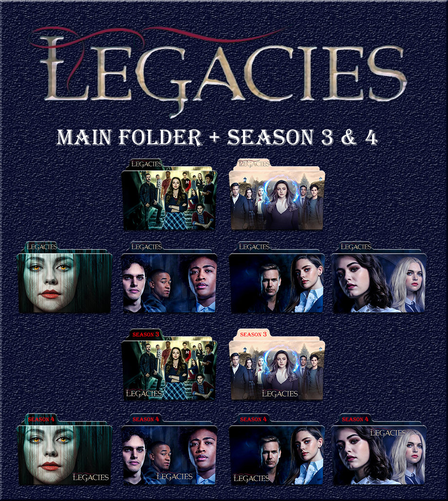 Legacies Main Folder + Season 3 To 4 Icons by Aliciax16 on DeviantArt
