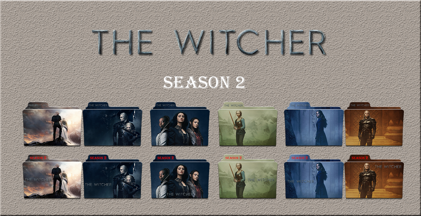 The Witcher Season 2 Icons by Aliciax16 on DeviantArt