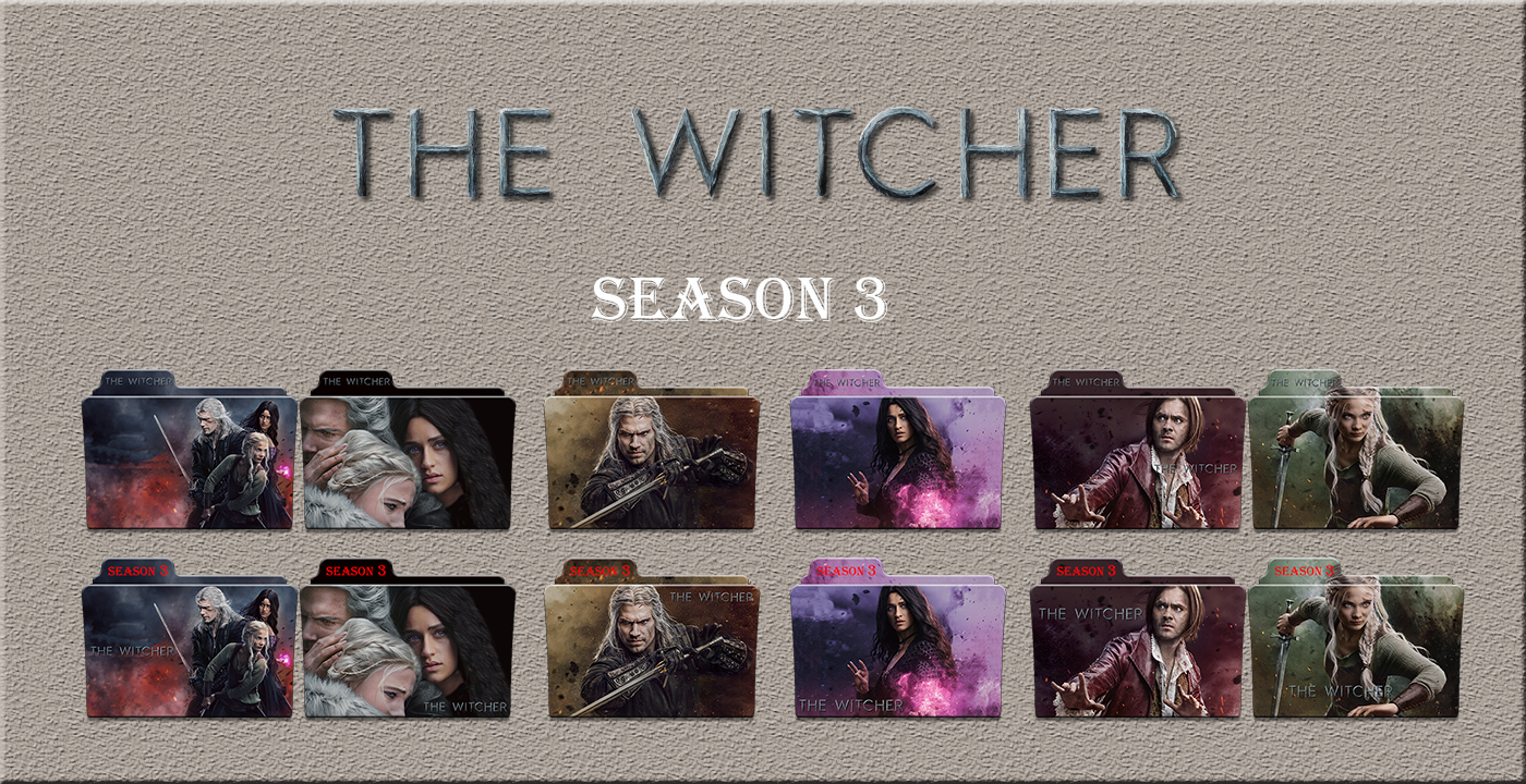 The Witcher Season 3 Icons by Aliciax16 on DeviantArt