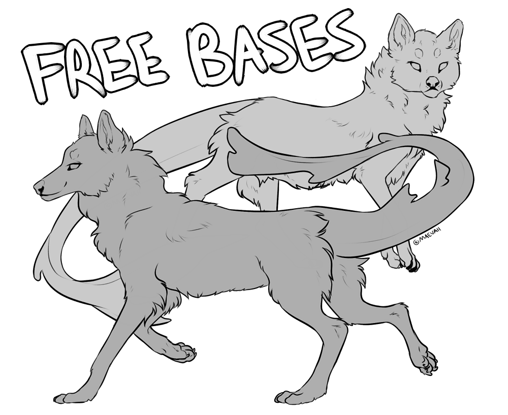 Free Woof-Shark Bases! by Maevaii on DeviantArt