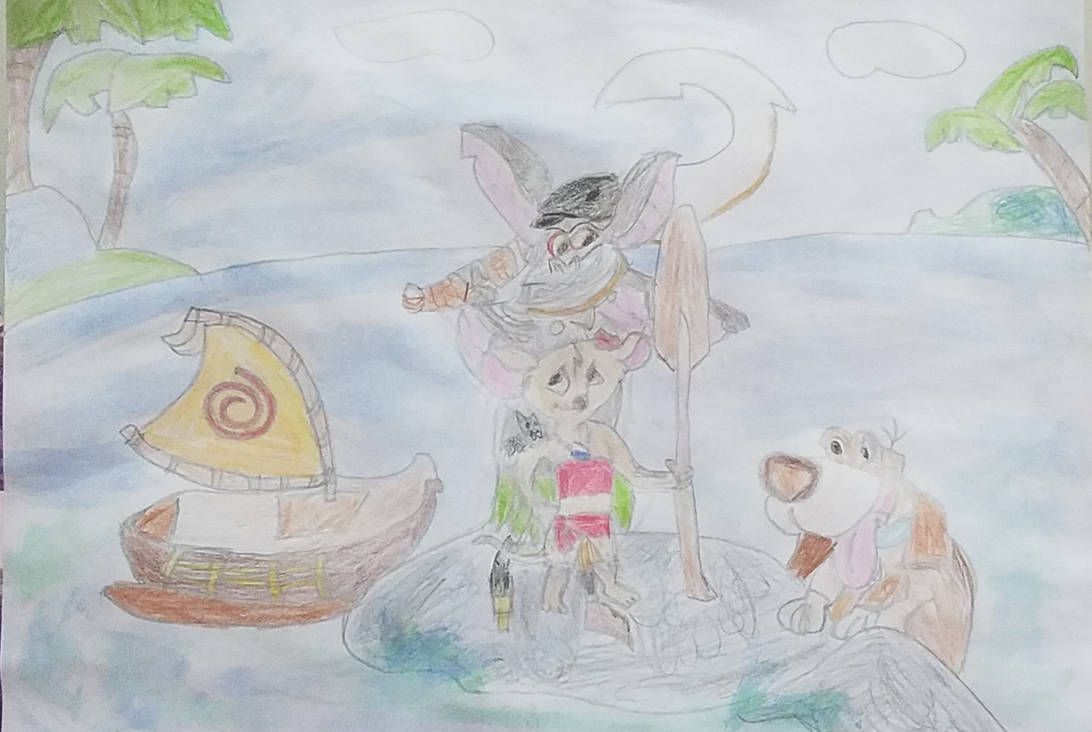 GMD and Moana crossover by DisneyFanGirl1997 on DeviantArt