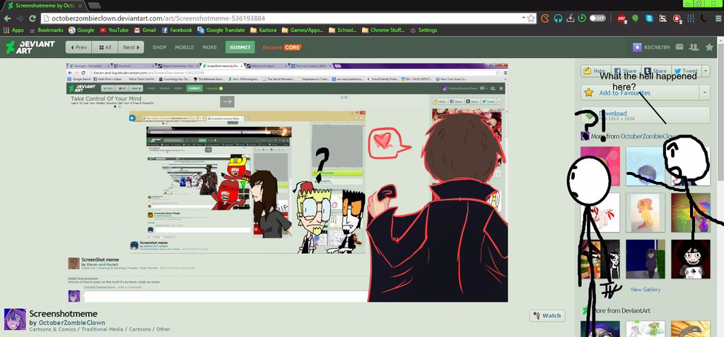 Screenshot Meme by RSC98789 on DeviantArt